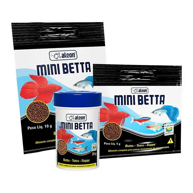 Alcon Mini Betta Alimento Completo para Peixes Ornamentais - Superpet ...