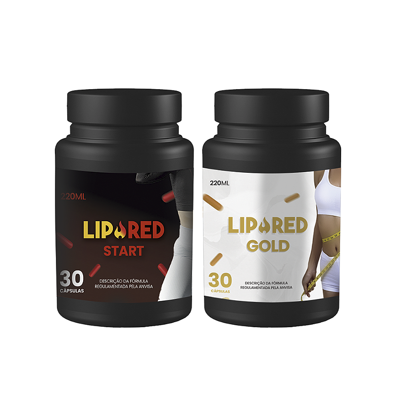 COMBO - LipoRed Start + LipoRed Gold - 30 Cápsulas - LipoRed