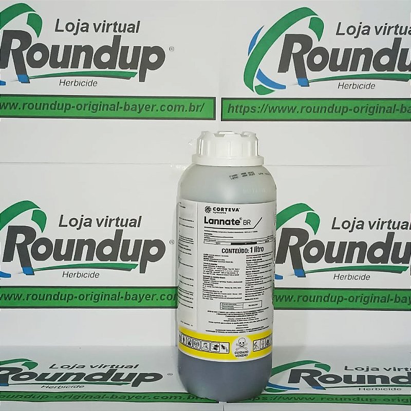 INSETICIDA LANNATE BR 1 LITRO - METOMIL - roundup original bayer