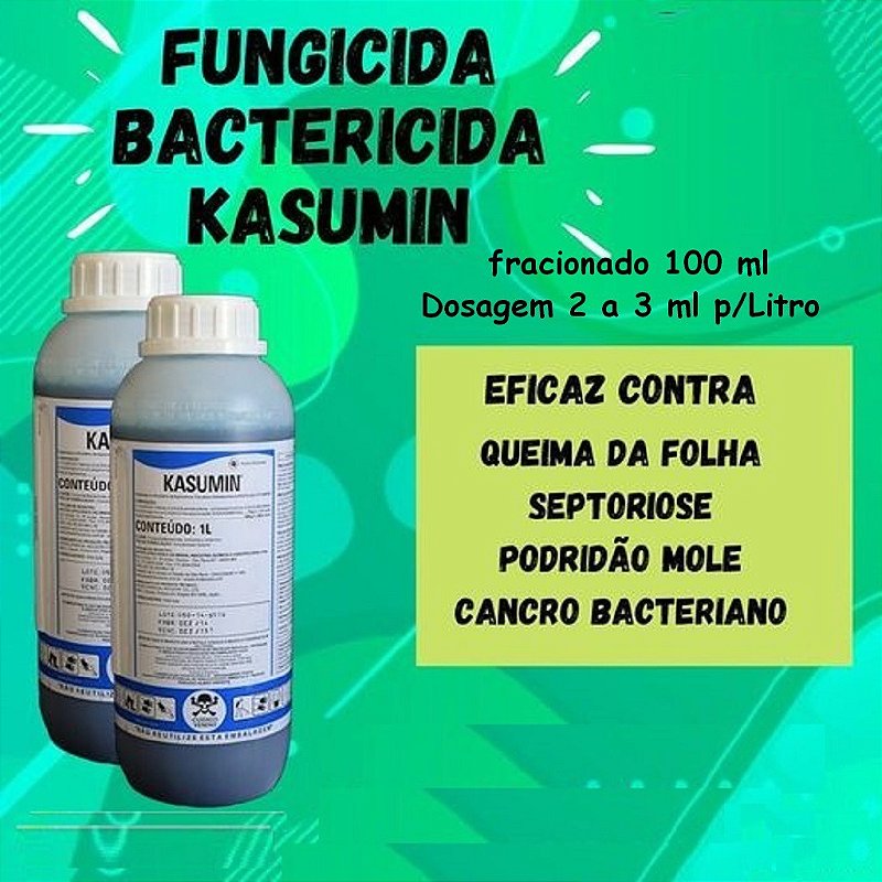 FUNGICIDA KASUMIN 100 ML - roundup original bayer