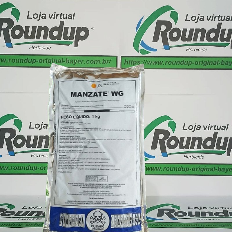 Fungicida Manzate 800 1 kg - Composição Mancozebe - roundup original bayer