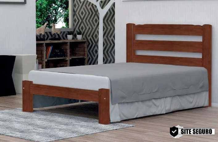 Cama Luna Casal 1,38x1,88 São Pedro - EM RIBEIRÃO PRETO - Dois Irmãos ...
