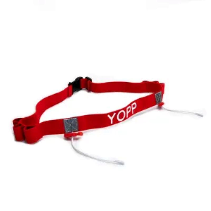 Cinto Porta Numeral e Gel - Vermelho YOPP - VEM K TREINAR