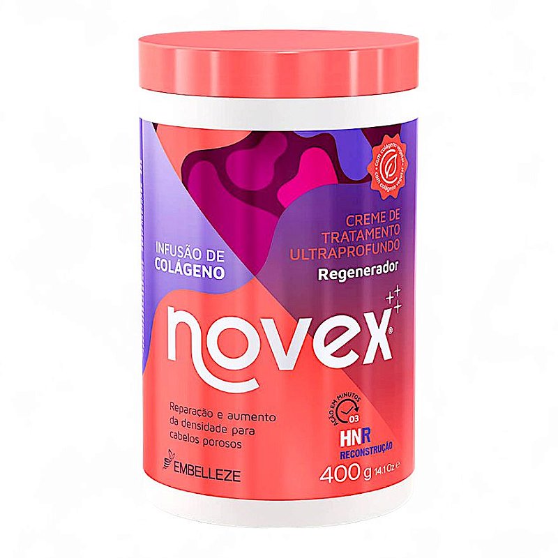 Novex Infusão De Colageno Mascara De Tratamento 400g - Sandraembalagens