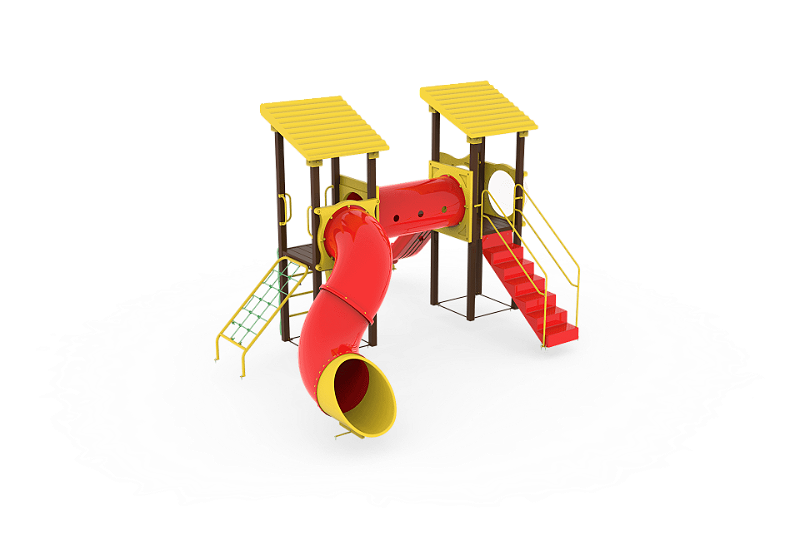 Playground Madeira Plástica - cód.: B1353 - Faixa etária de até 12 anos ...