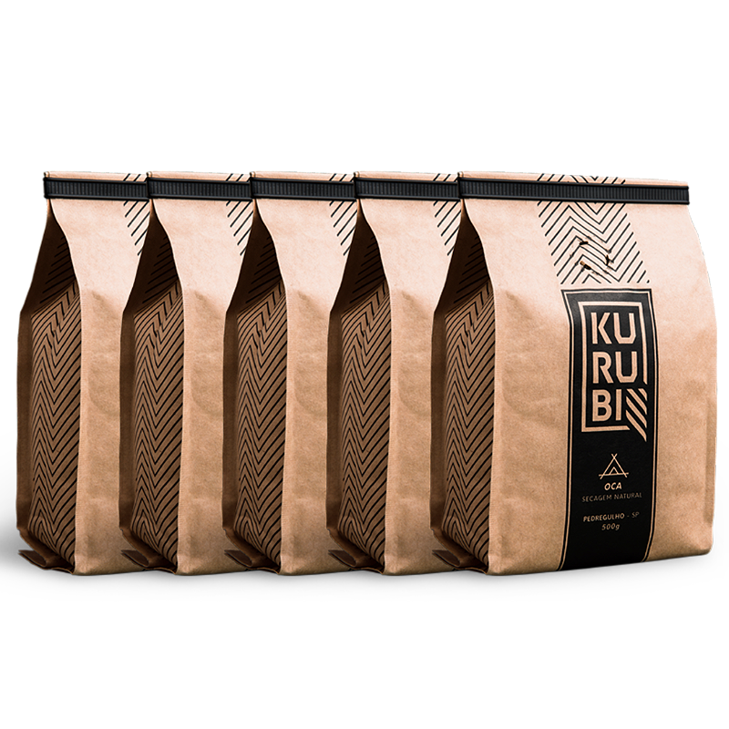 COMBO Café OCA - 5 pacotes 500g - lojakurubi