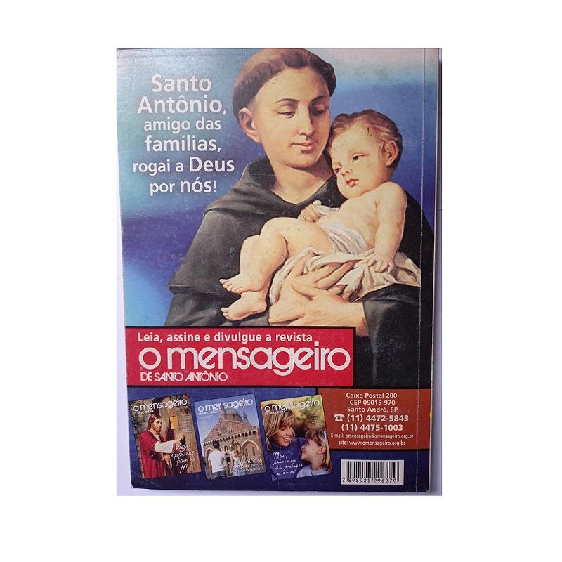 ALMANAQUE SANTO ANTÔNIO 2010 - LIVROS MOSTEIRO SANTO