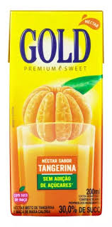 SUCO GOLD TANGERINA 27X200ML - KOB Sachês