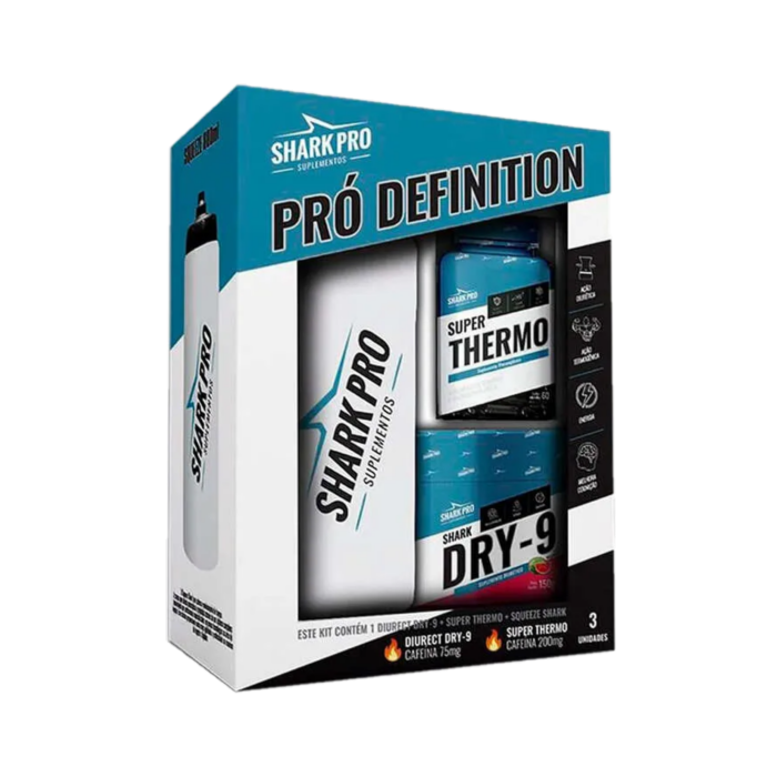 Kit Pro Definition Shark Pro - Sport Zone Suplementos Kit Pro Definition Shark Pro - Sport Zone Suplementos