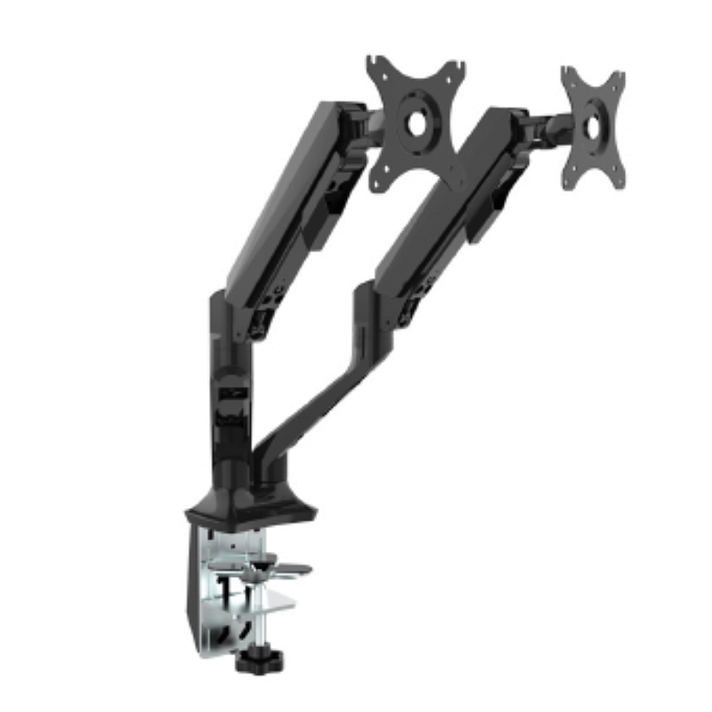 Suporte para Monitor Hafele Duplo Braço Articulado Preto - Ipê Ferragens
