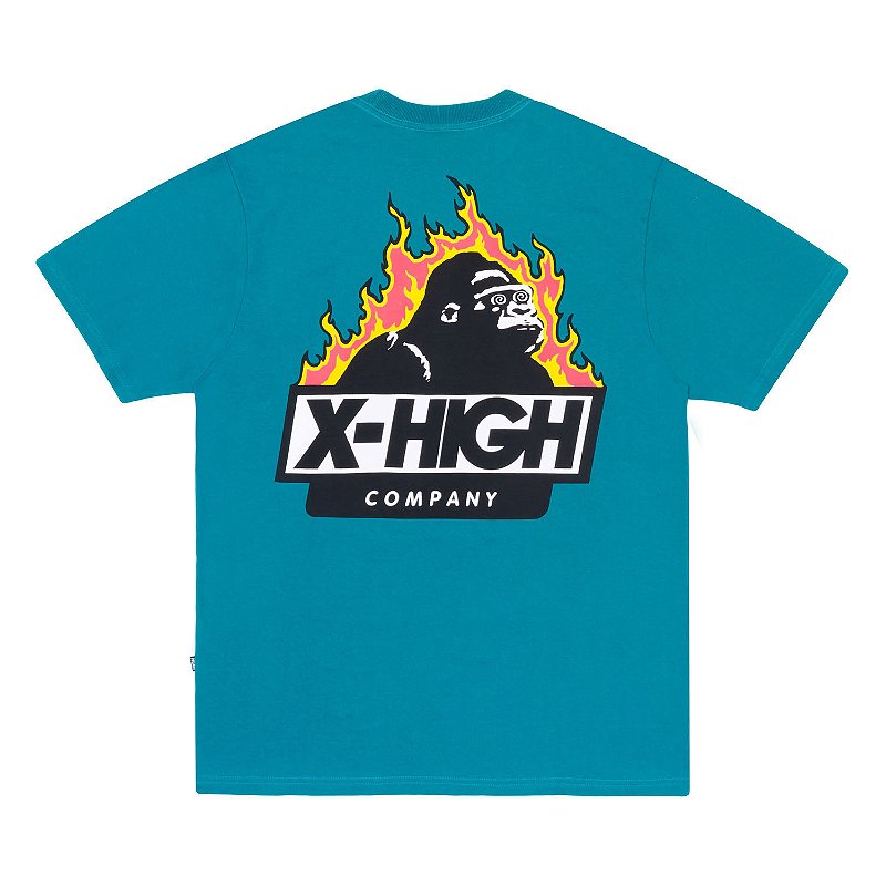 Camiseta Tee Logo X-HIGH Night Green - Meu Exagerado - Um outlet para ...