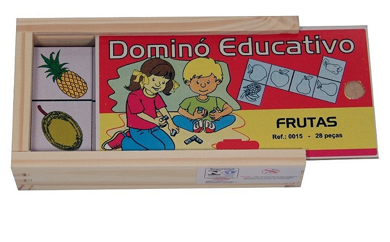 DOMINO DE FRUTAS - Toyoca Brinquedos