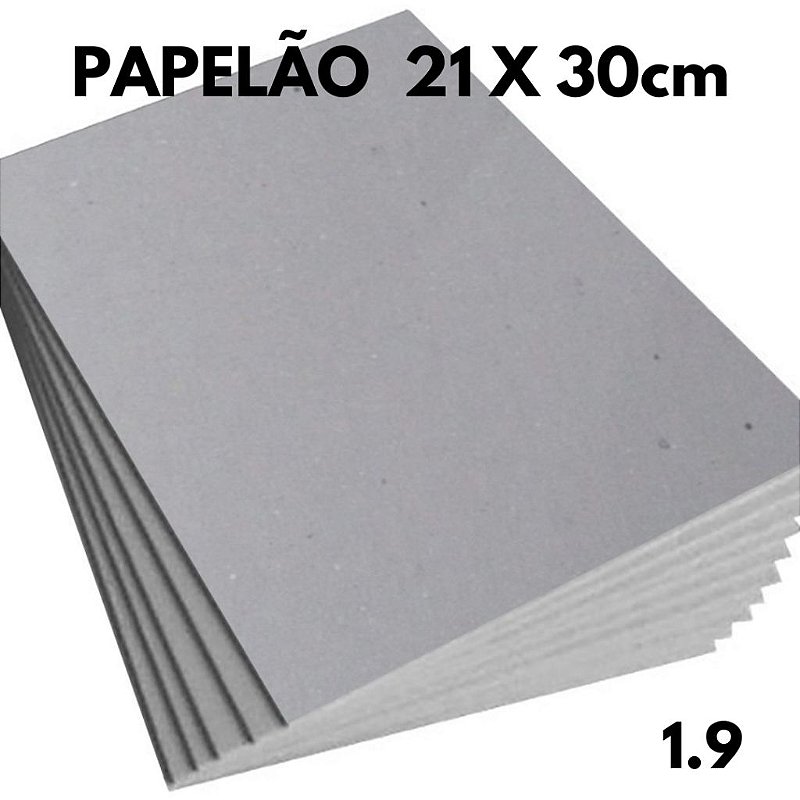 Capas A4 para Papelão Cinza 1.9 - 21x 30cm - Papel mais Artes - Loja de ...