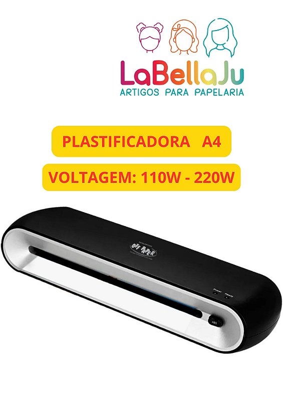 Plastificadora e Laminadora A4 Offl-01 - OFF PAPER - LaBellaju