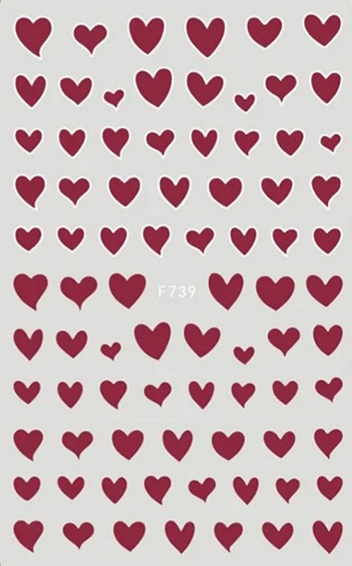 Adesivo F739 - Nails e Lashes