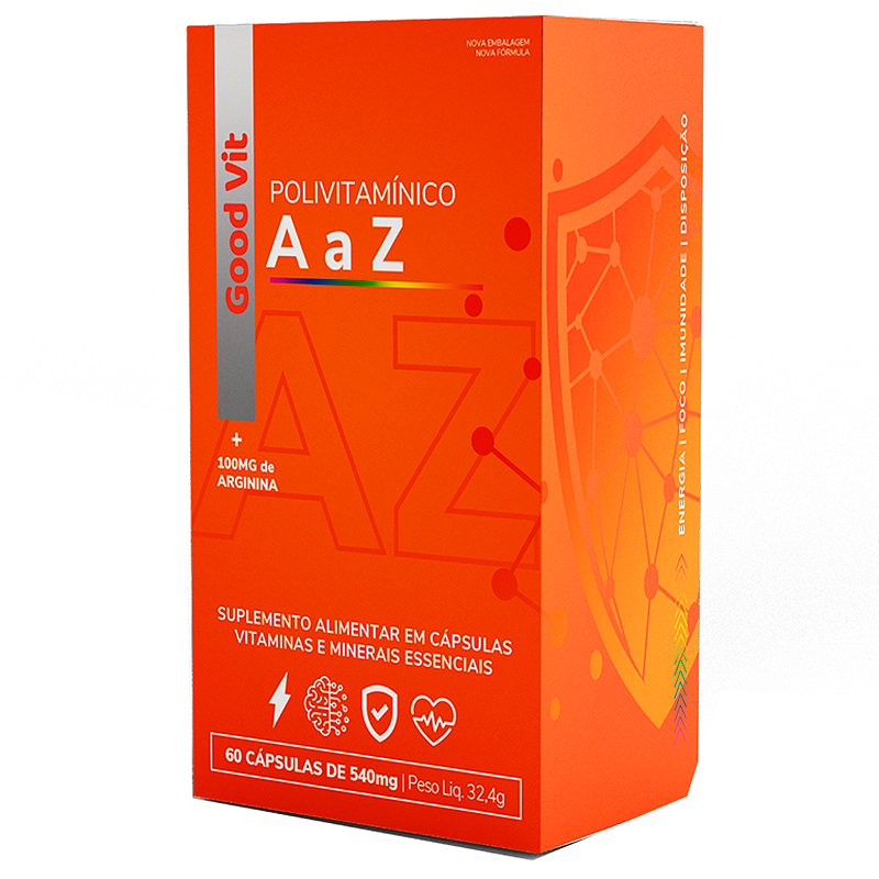 polivitamínico_a-a-z_60_caps_good-vit - Good Vit