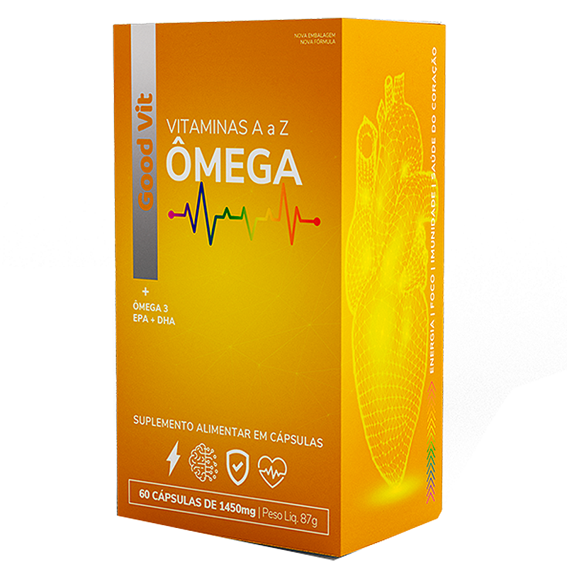 Ômega 3 EPA + DHA 60 Caps - Good Vit