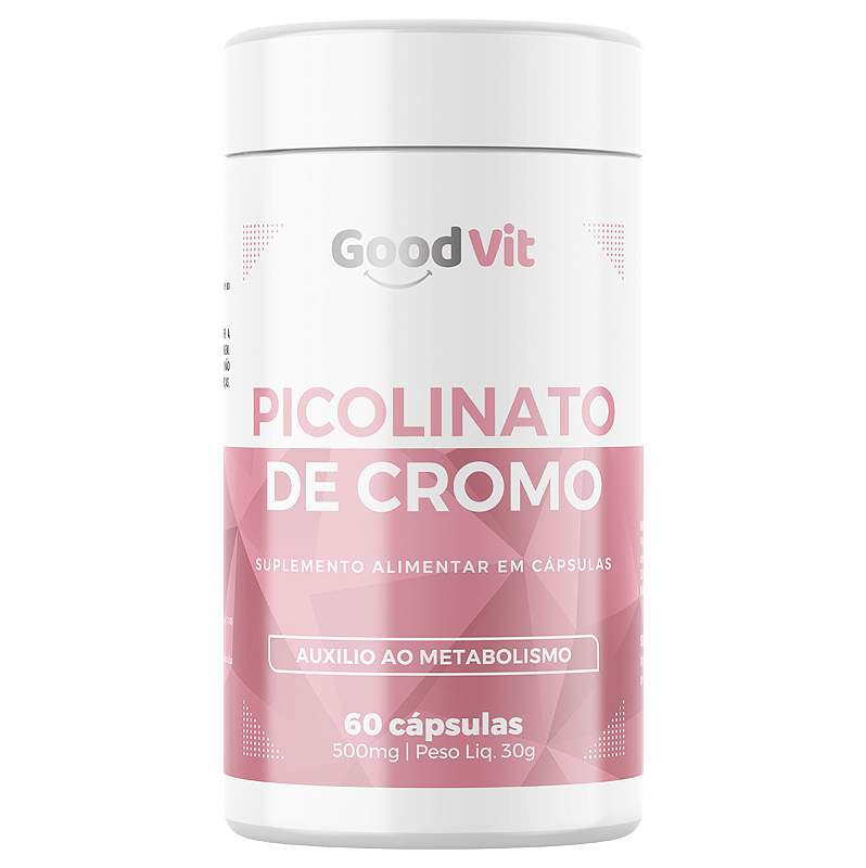 Picolinato de Cromo 60 Caps - Good Vit