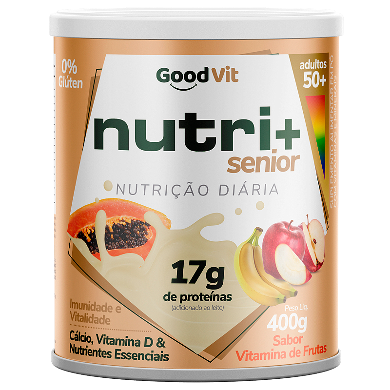 Nutri + Senior l Adultos 50 + l Vitaminas e Minerais - Good Vit