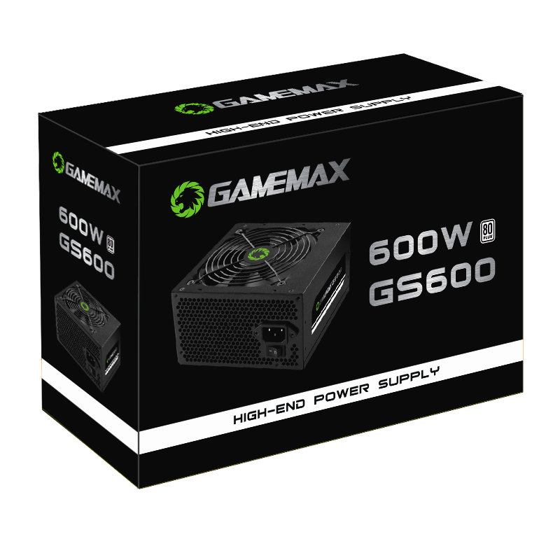 Fonte Gamemax GS600 600W 80 Plus White - ACS Info - Especialistas em PC GAMER.