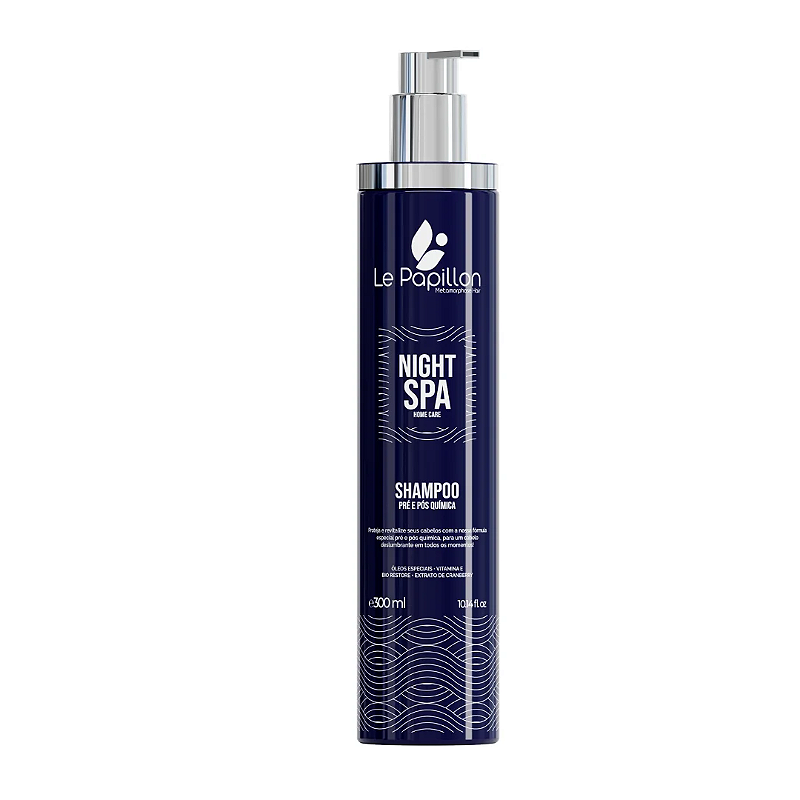 Shampoo Night Spa 300mL Le Papillon - Limpeza Suave e Hidratação - LE ...