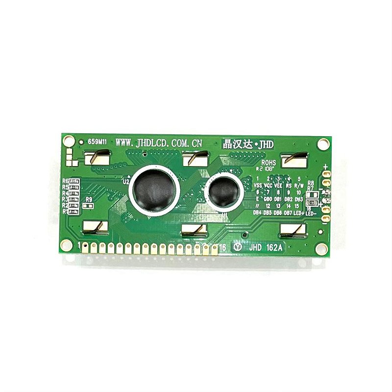 Display LCD 16X2 C/BACK LIGHT JHD162A - GSV Componentes Eletrônicos ...
