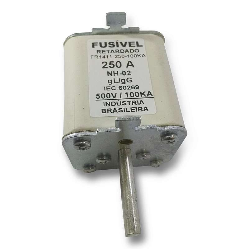 Fusível 250A NH2 RETARDO 500V - GSV Componentes Eletrônicos - (11) 3227 ...