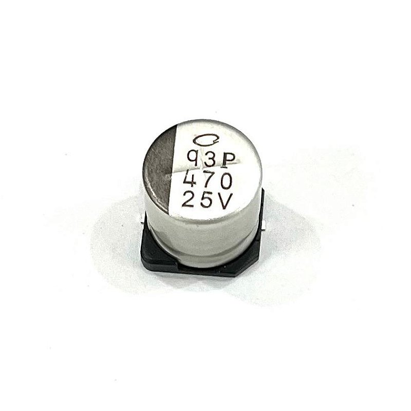 Capacitor 470UF 25V ELCO 10X10 SMD NICHICON - GSV Componentes ...