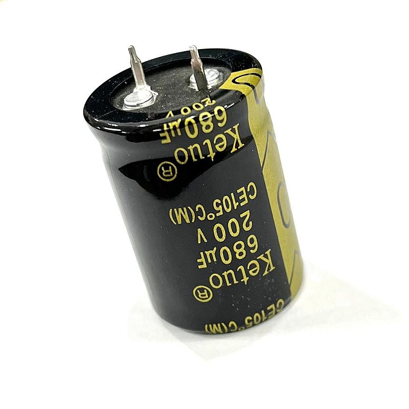 Capacitor 680UF 200V SNAP-IN 25X35 105° KETUO - GSV Componentes ...
