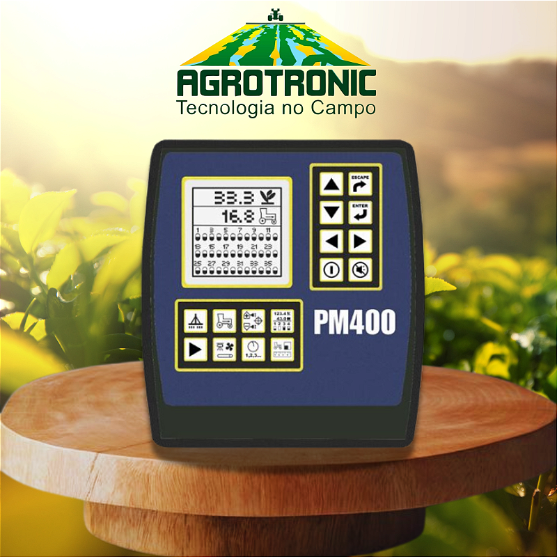 LCD PM400 , PM300 - Agrotronic - Tecnologia no Campo