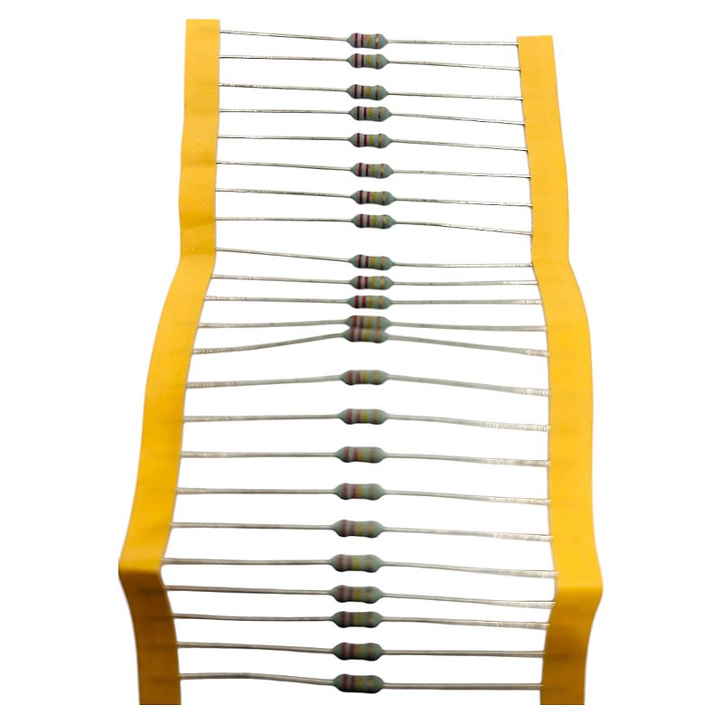 RESISTOR 220K 1/2W 5% - 20 PEÇAS - Hit Comercio de Semi Condutores Eirelli