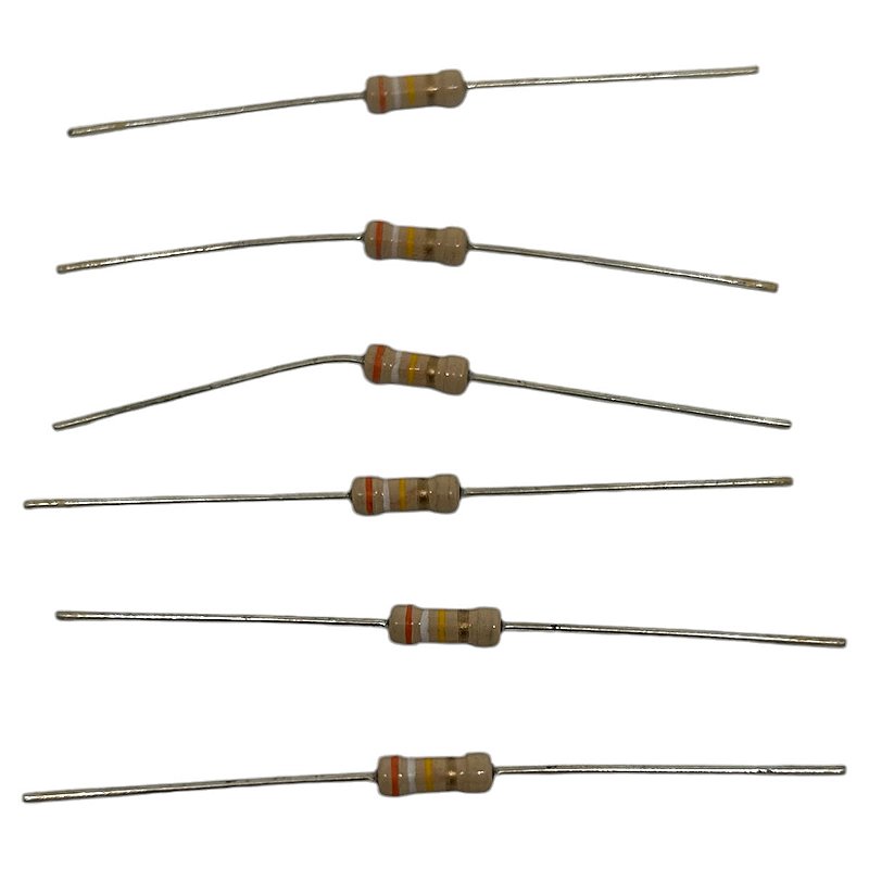 RESISTOR 390K 1W 5% - 10 PEÇAS - Hit Comercio de Semi Condutores Eirelli