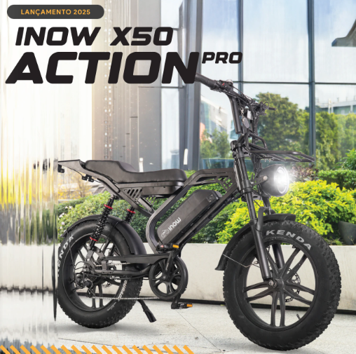 Bicicleta Elétrica X50 Action Pro - EcoFlow | Tech-E no Brasil