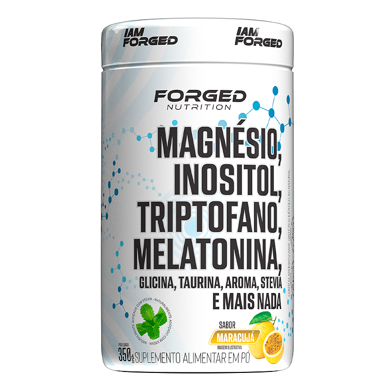 Magnésio, Inositol, Triptofano, Melatonina, adoçado com Stevia 350g ...