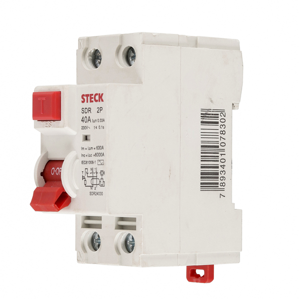 DISPOSITIVO DR STECK 2P 40A 30mA SDR-24030 - Histec Comercial Materiais ...