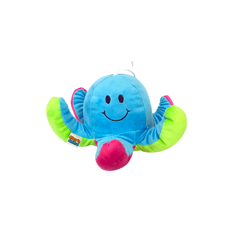 Mini Polvo Plush Azul - Alegria Animal