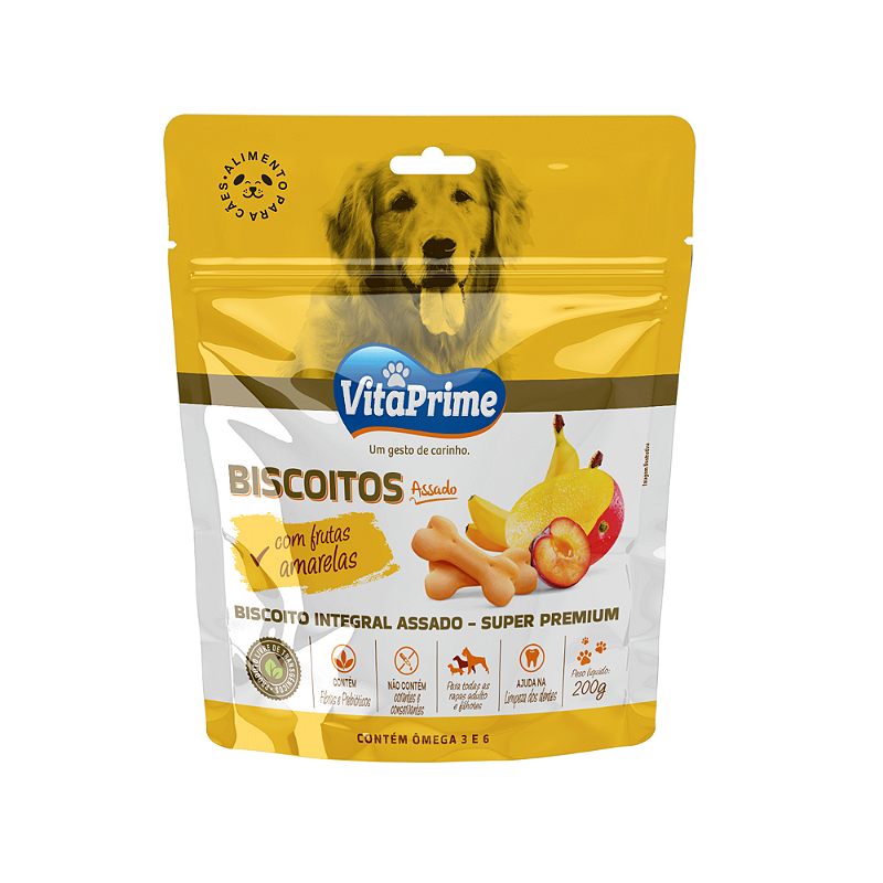 Biscoito Vita Prime Frutas Amarelas - Alegria Animal