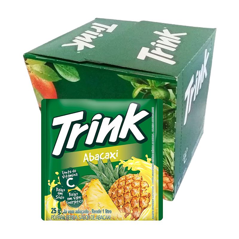 Refresco em Pó Trink Abacaxi | Brava Distribuidora - Brava Distribuidora