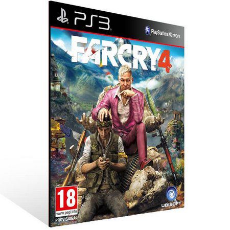 FAR CRY 4 - PS3 PSN MÍDIA DIGITAL - Coelho Gamer