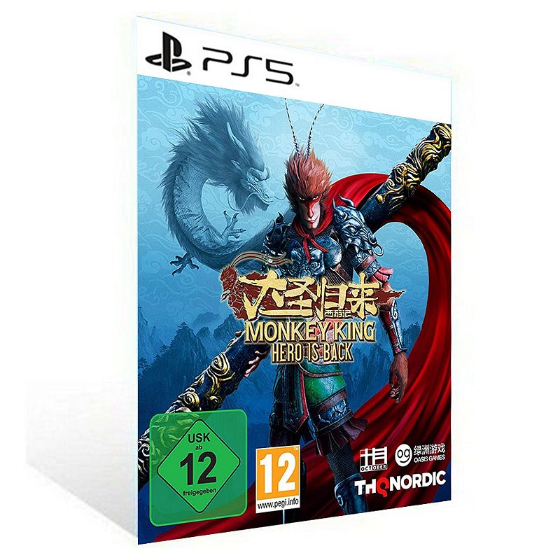 Monkey King: Hero is back PS5 - PSN Mídia Digital - Coelho Gamer