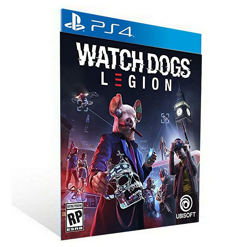 WATCH DOGS: LEGION - PS4 E PS5 PSN MÍDIA DIGITAL - Coelho Gamer