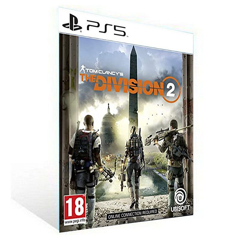 TOM CLANCYS THE DIVISION 2 - PS5 - PSN MÍDIA DIGITAL - Coelho Gamer