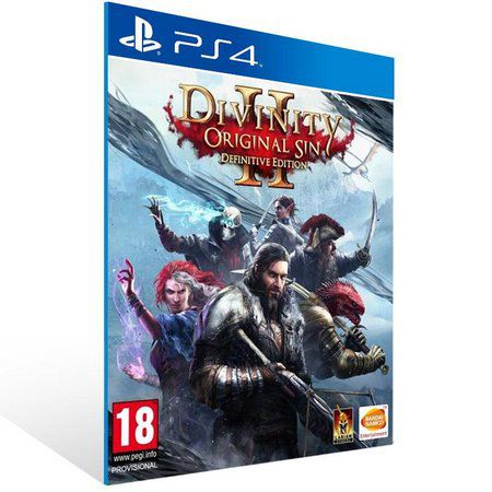 DIVINITY ORIGINAL SIN 2 DEFINITIVE EDITION - PS4 - PSN MÍDIA DIGITAL ...
