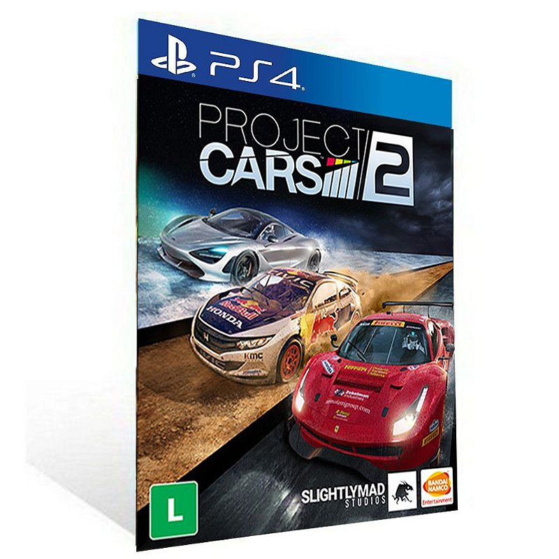 PROJECT CARS 2 - PS4 - PSN MÍDIA DIGITAL - Coelho Gamer