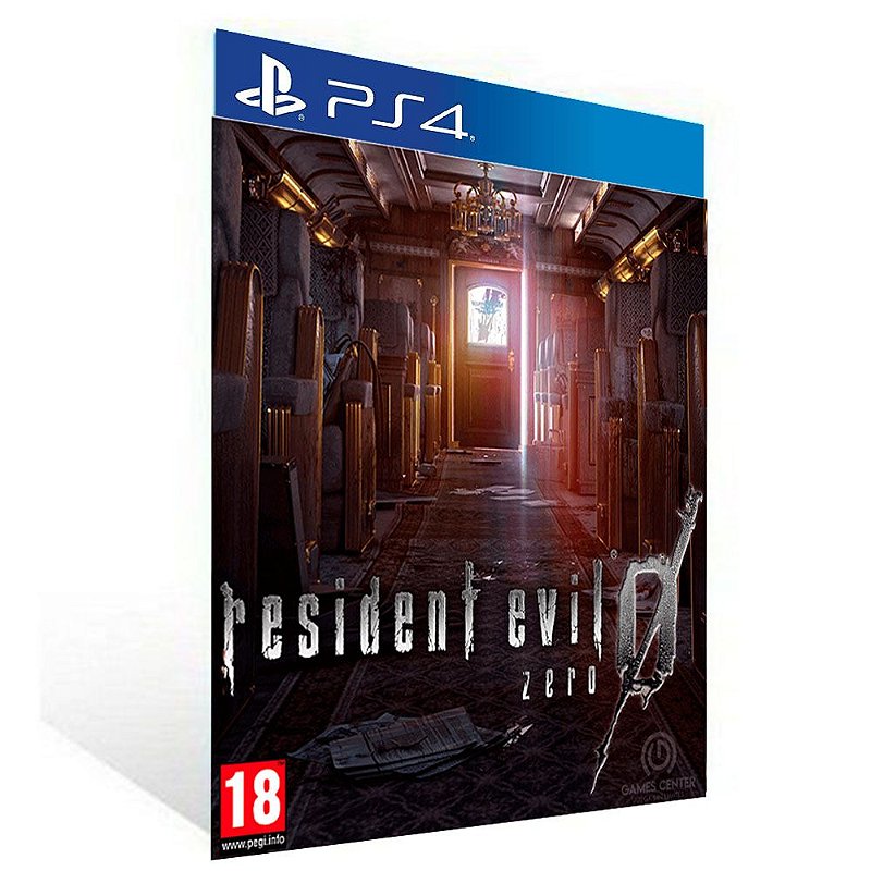 RESIDENT EVIL 0 - PS4 - PSN MÍDIA DIGITAL - Coelho Gamer