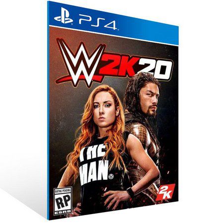WWE 2K20 - PS4 - PSN - MÍDIA DIGITAL - Coelho Gamer