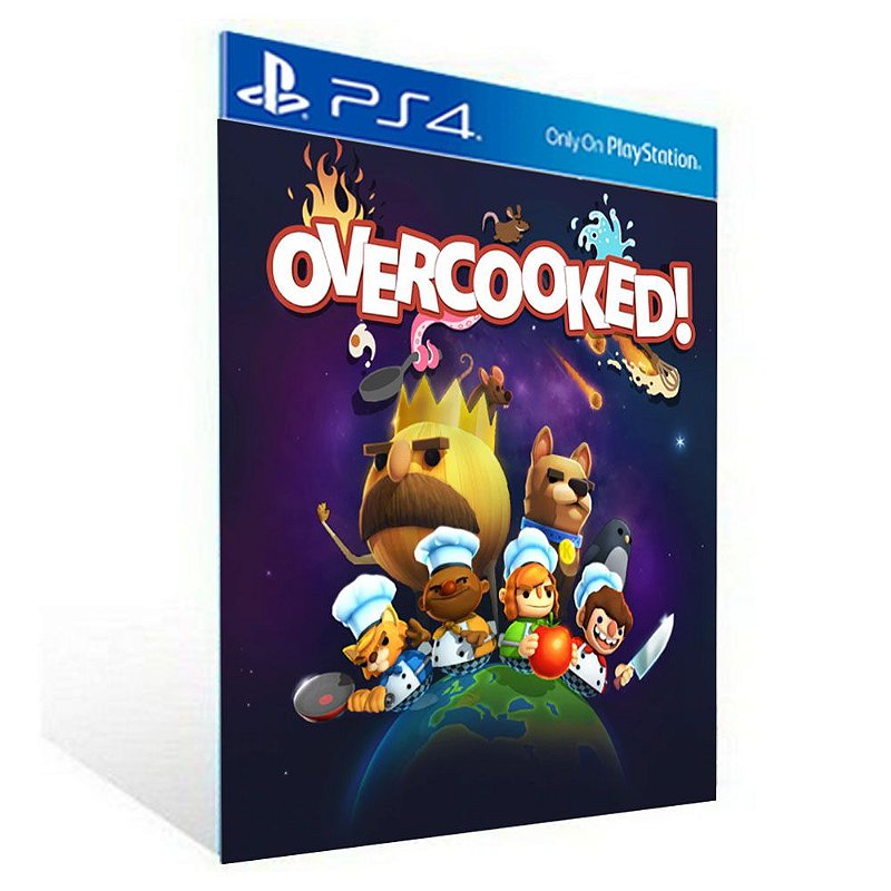 Overcooked - PS4 - PSN Mídia Digital - Coelho Gamer