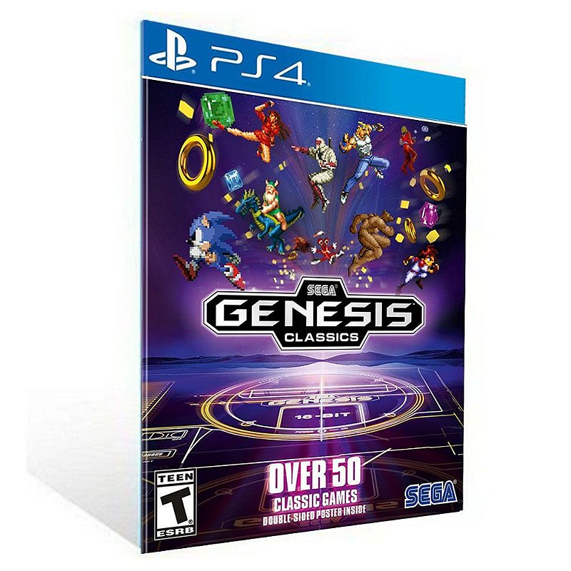 SEGA Genesis Classics - Ps4 - Psn Mídia Digital - Coelho Gamer