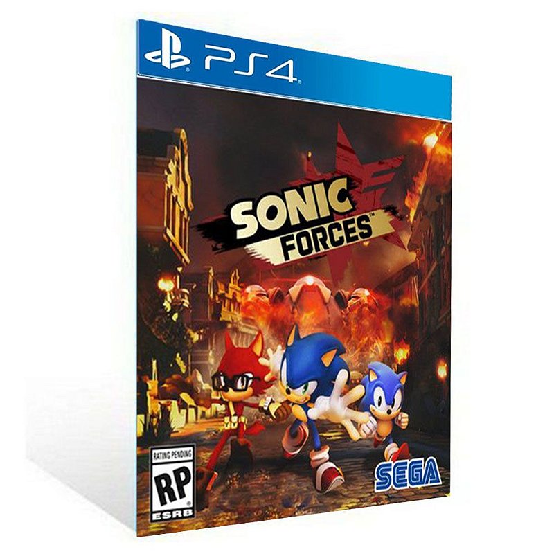 SONIC FORCES Digital Standard Edition - PS4 - PSN Mídia Digital ...