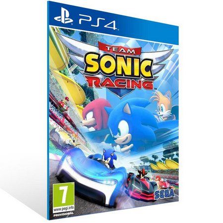 Team Sonic Racing - Ps4 Psn Mídia Digital - Coelho Gamer